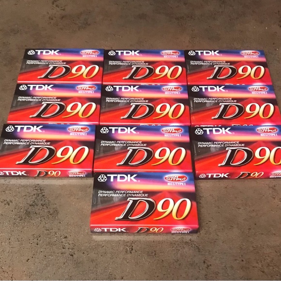 TDK | Media | Tdk D9 High Output Audio Cassette Tapes New | Poshmark